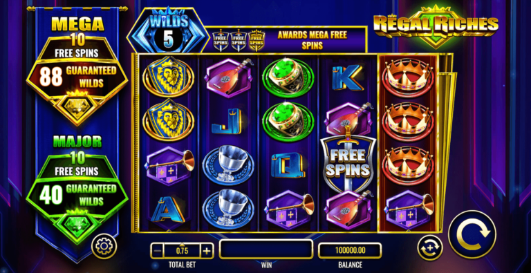 Regal Riches Slot Review | Free Demo [2025]