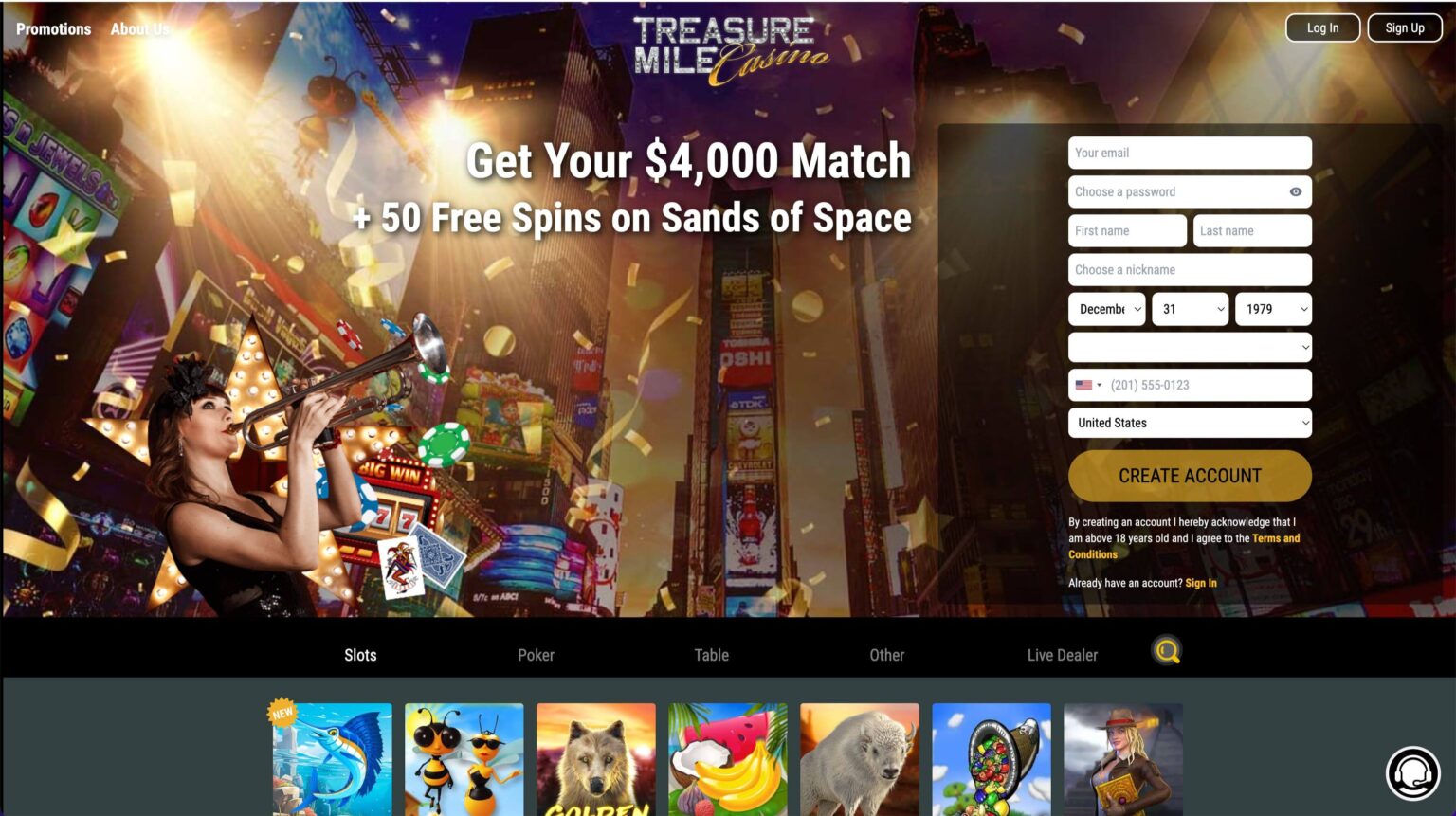 Treasure Mile Casino Review | Is This Casino Legit?
