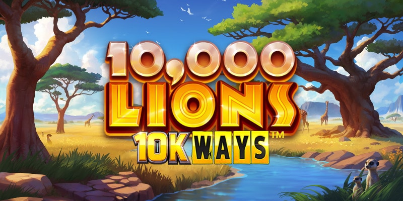 10,000 Lions 10K Ways Slot Review 2025 - Free Play Demo